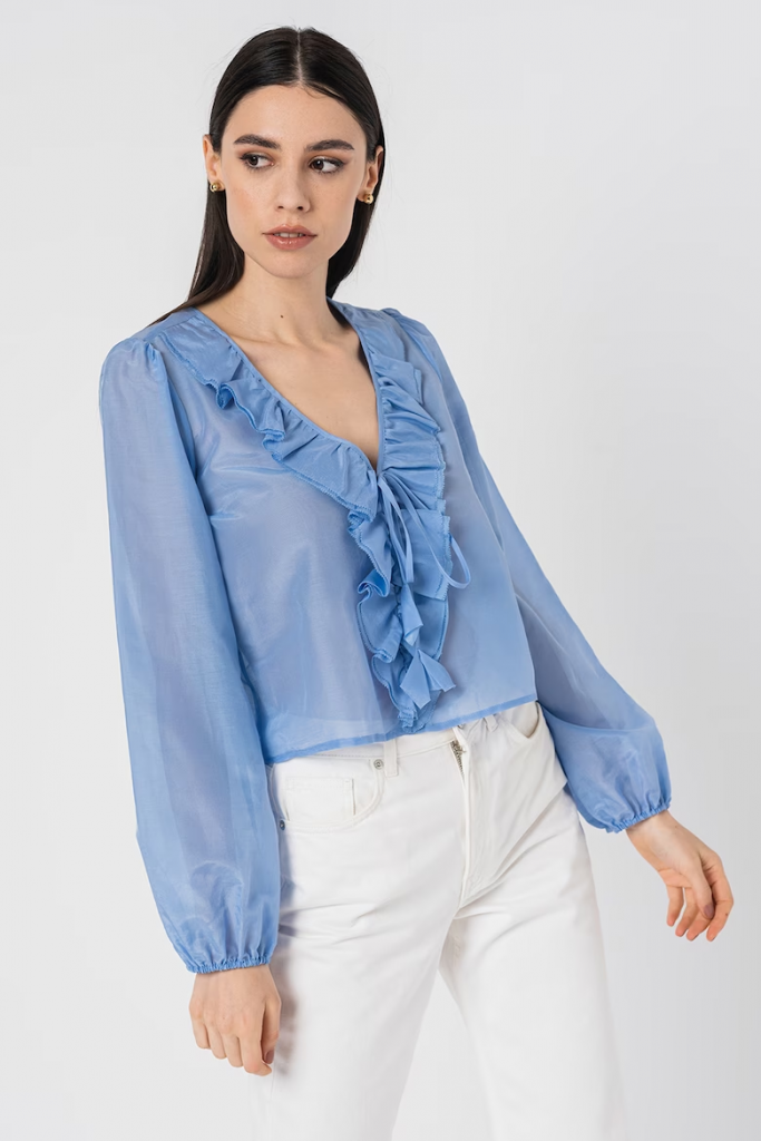 Bluze elegante din mătase naturală - Fashionopolis.ro