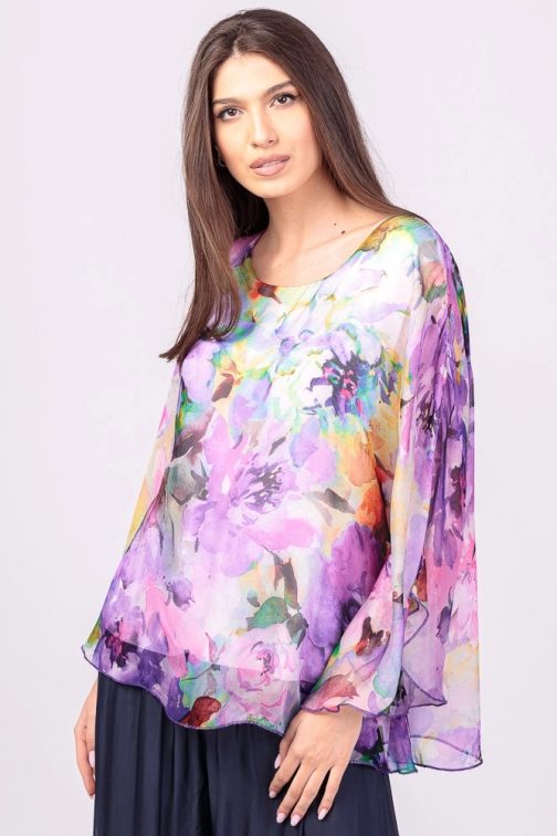 Bluze elegante din mătase naturală - Fashionopolis.ro